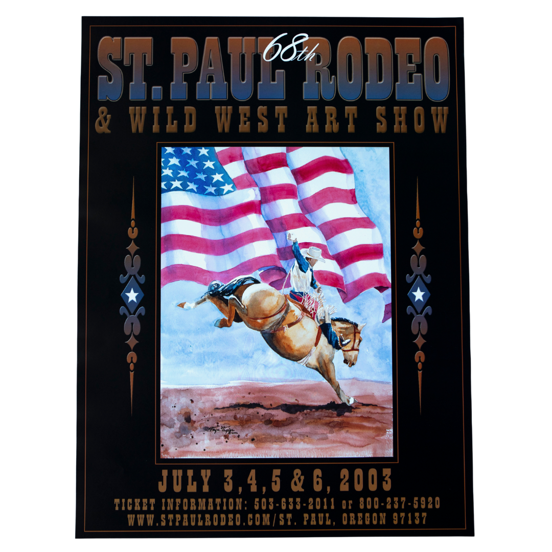 2003 St. Paul Rodeo Poster | St. Paul Rodeo Souvenirs