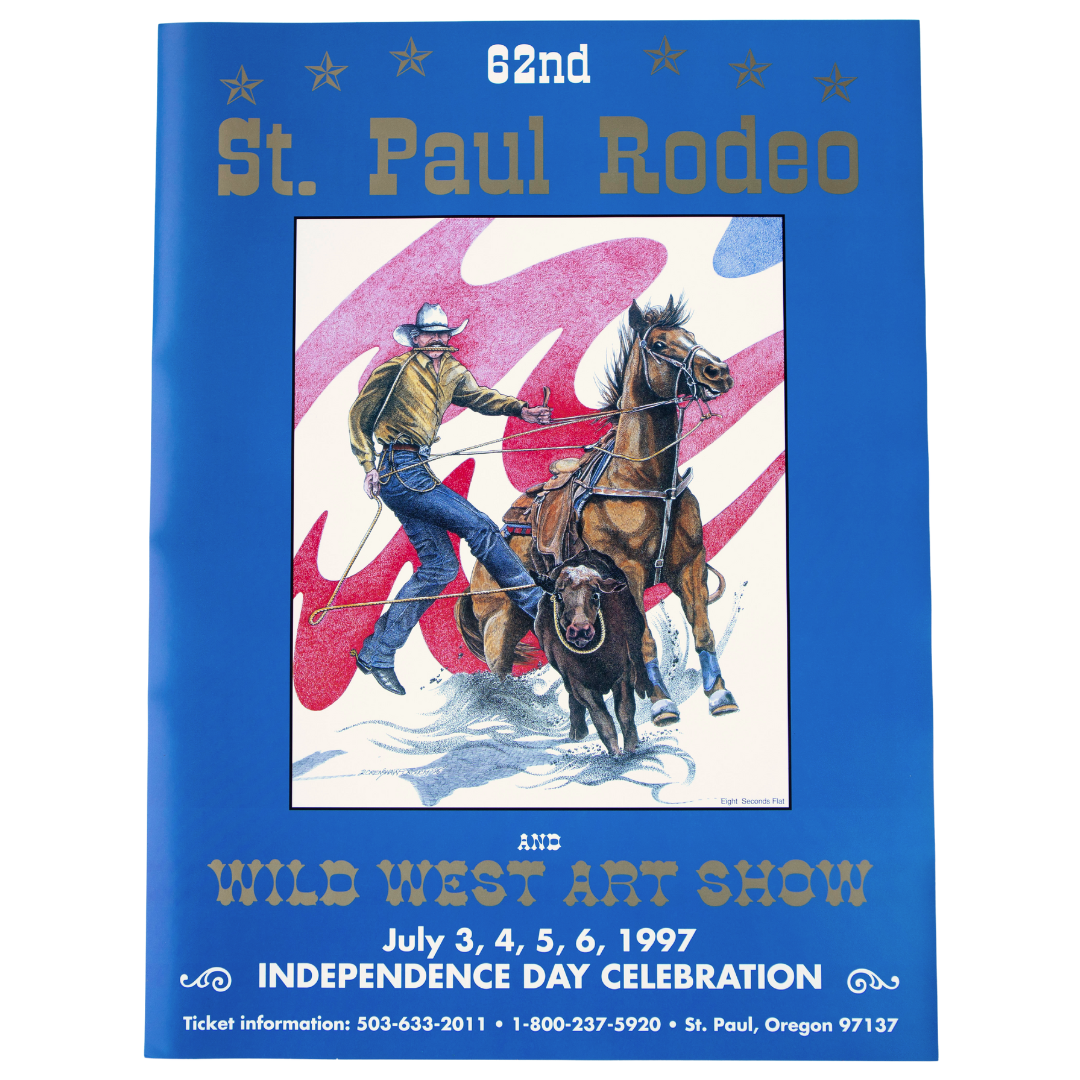 1997 St. Paul Rodeo Poster | St. Paul Rodeo Souvenirs