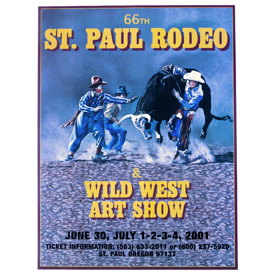 2001 St. Paul Rodeo Poster | St. Paul Rodeo Souvenirs